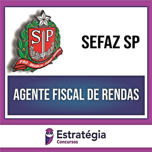 Rateio SEFAZ SP 2024 - Agente Fiscal de Rendas - ESTRATÉGIA